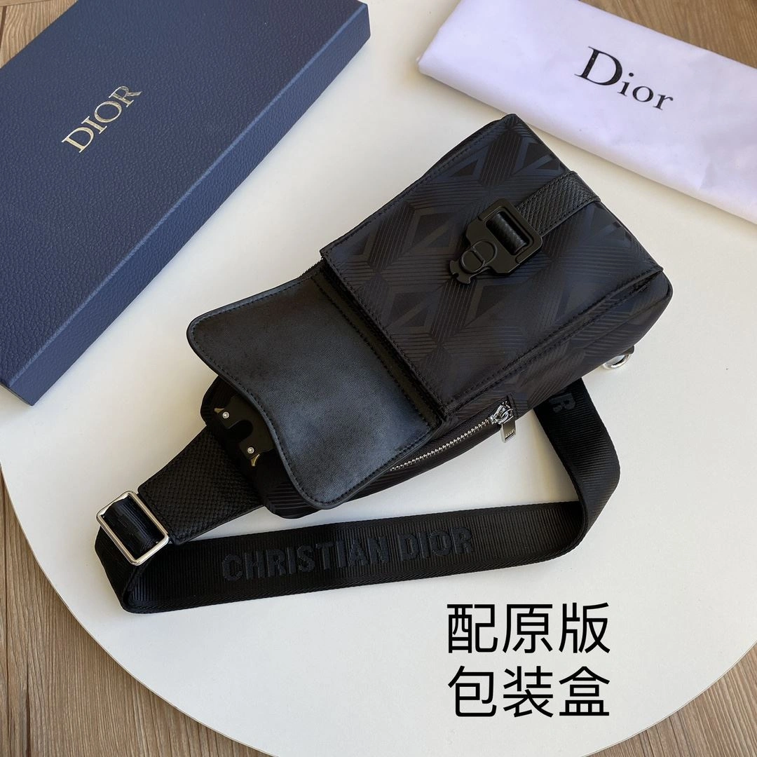 Accurate model Mens Christian Dior Waist Chest Packs