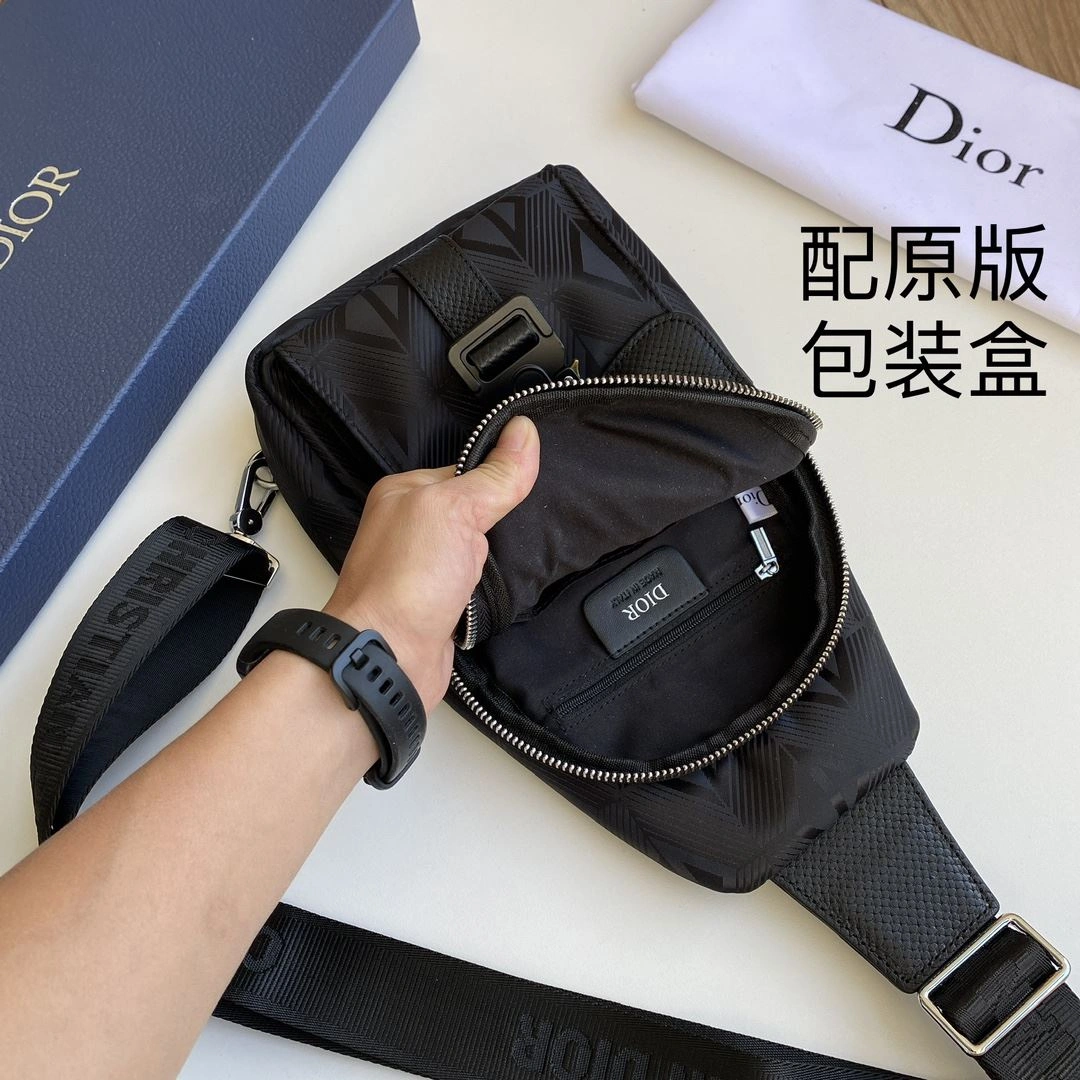 Accurate model Mens Christian Dior Waist Chest Packs