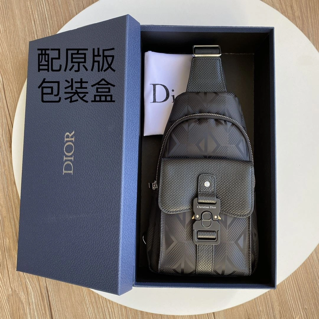 Accurate model Mens Christian Dior Waist Chest Packs