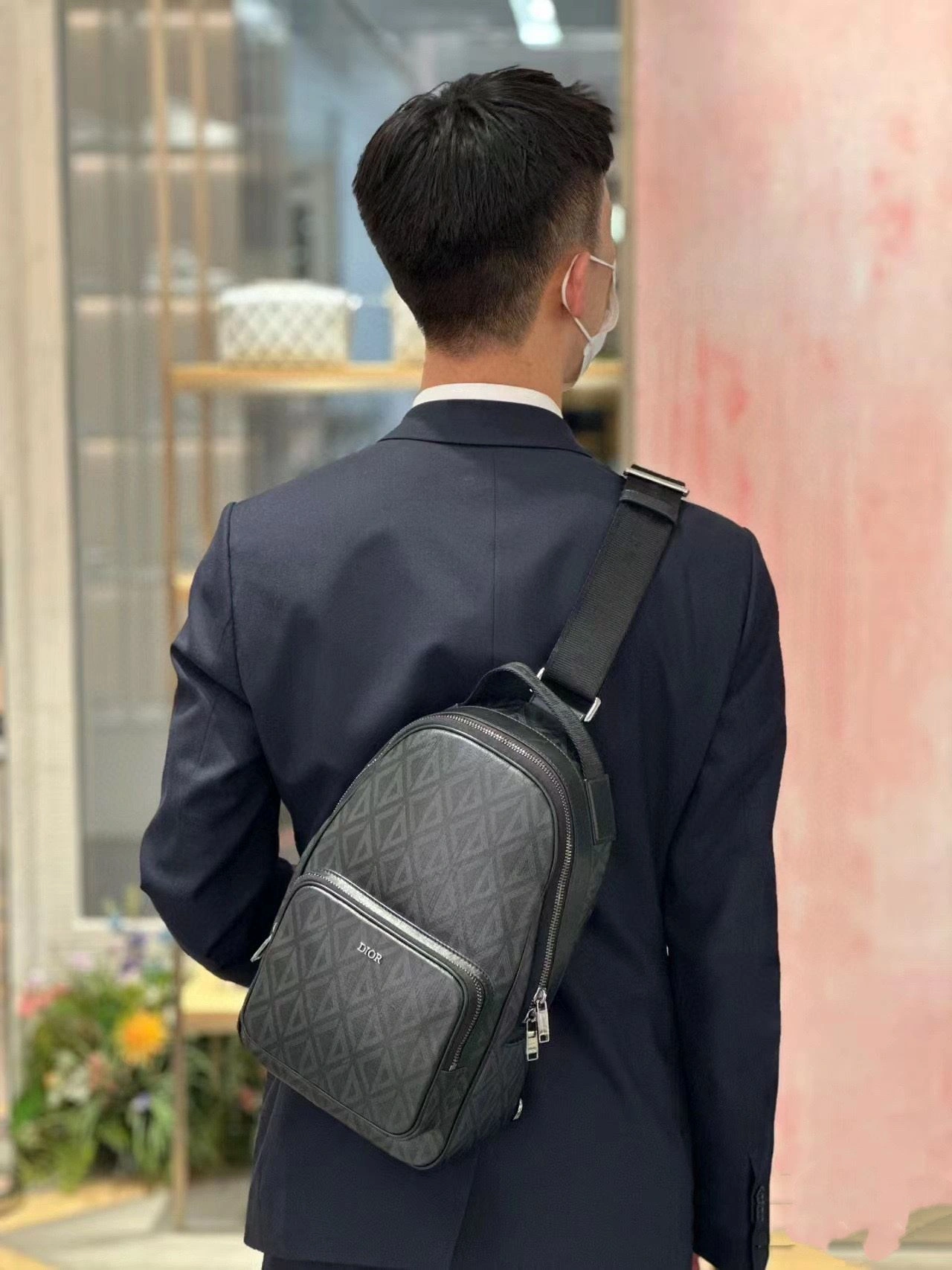 Mens Christian Dior Waist Chest Packs