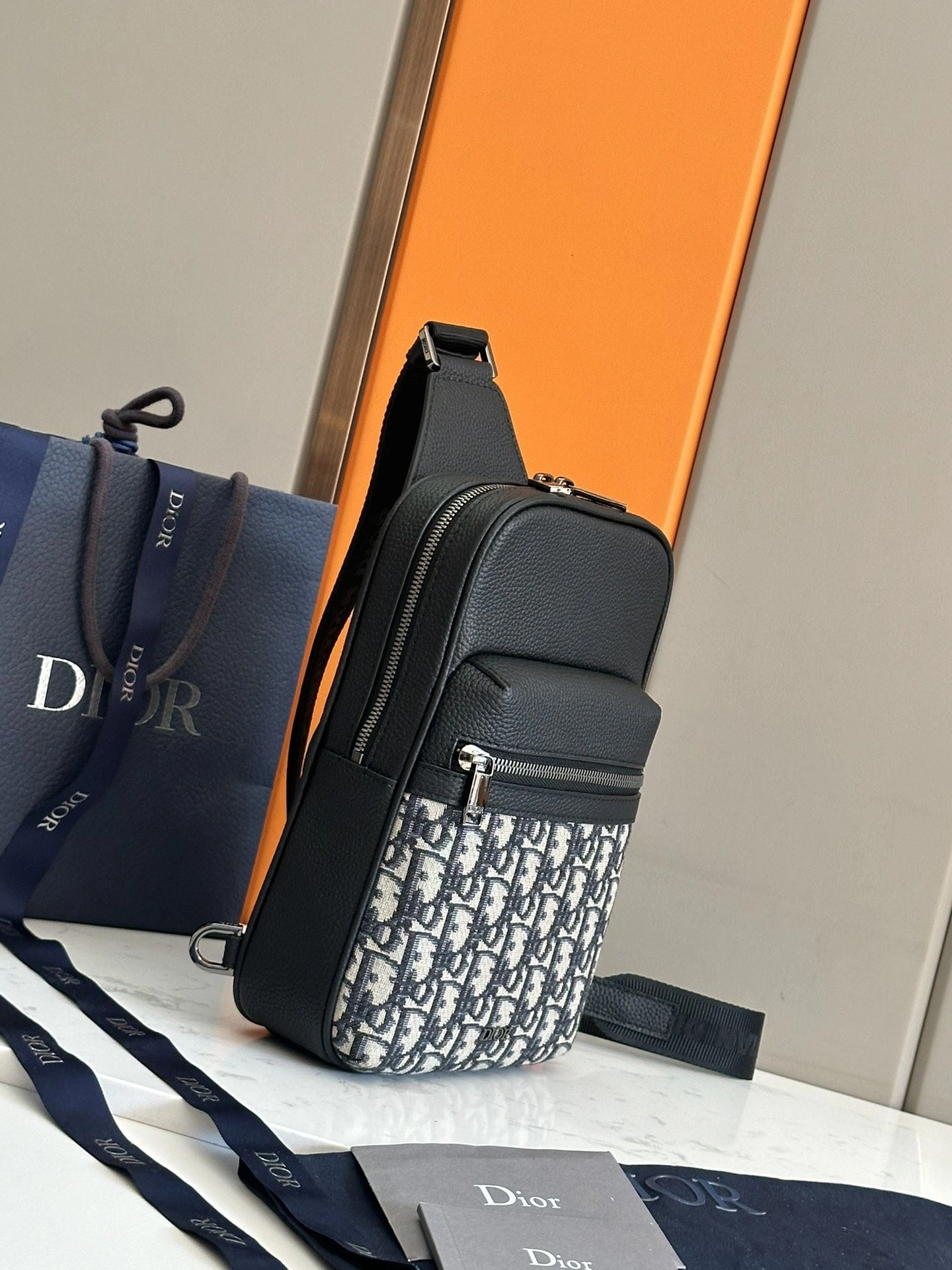 Real Mens Christian Dior Waist Chest Packs