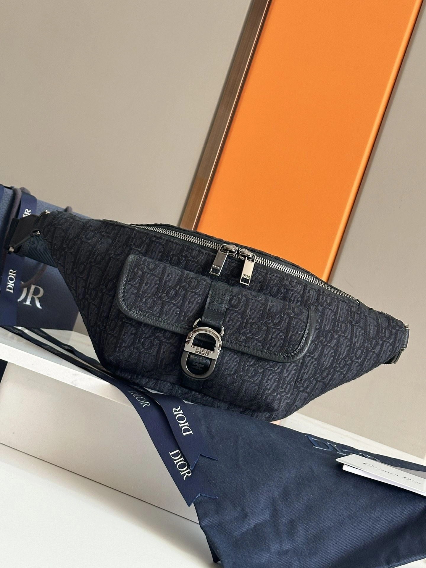 Mens Christian Dior Waist Chest Packs