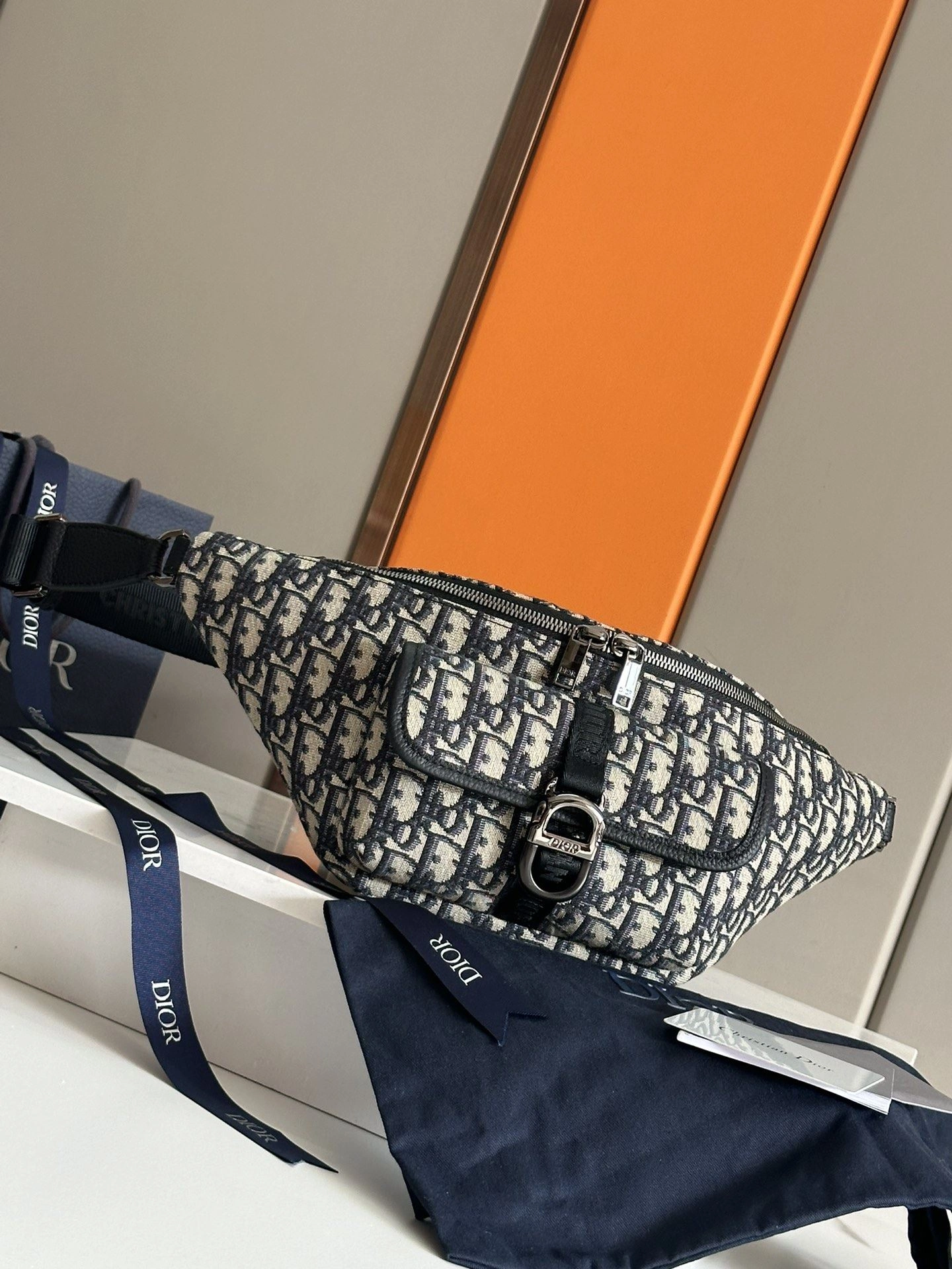 Mens Christian Dior Waist Chest Packs