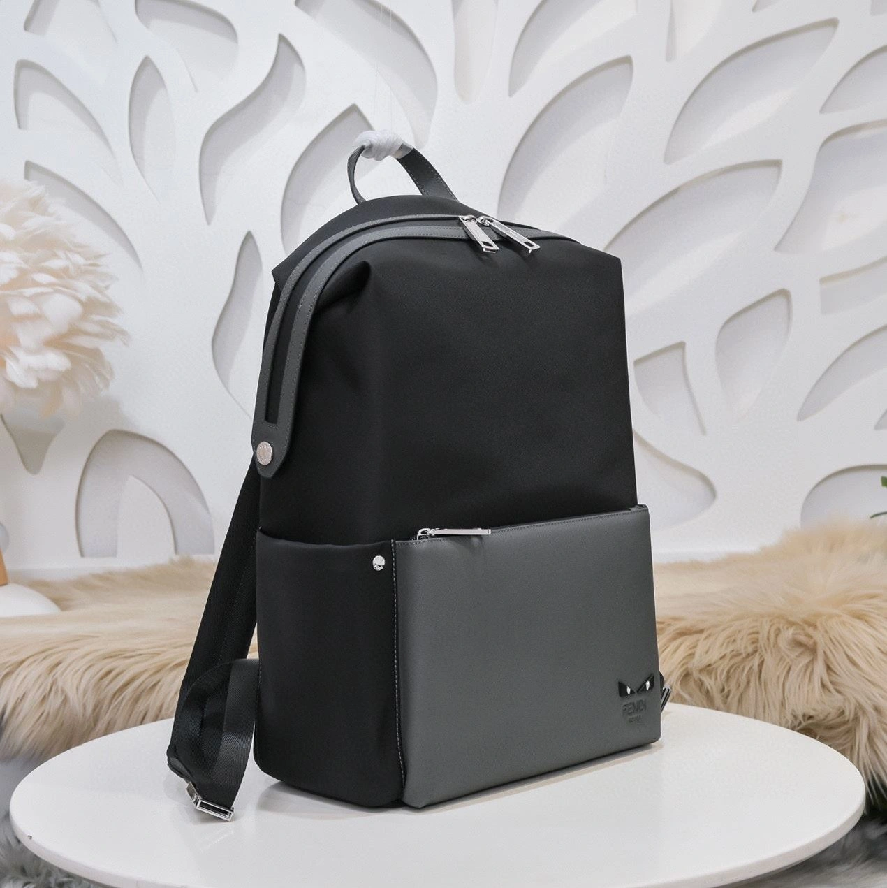 Indistinguishable Mens Fendi Backpacks