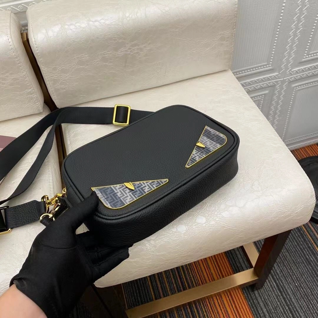 Brand-authenticated Mens Fendi Satchel Bags