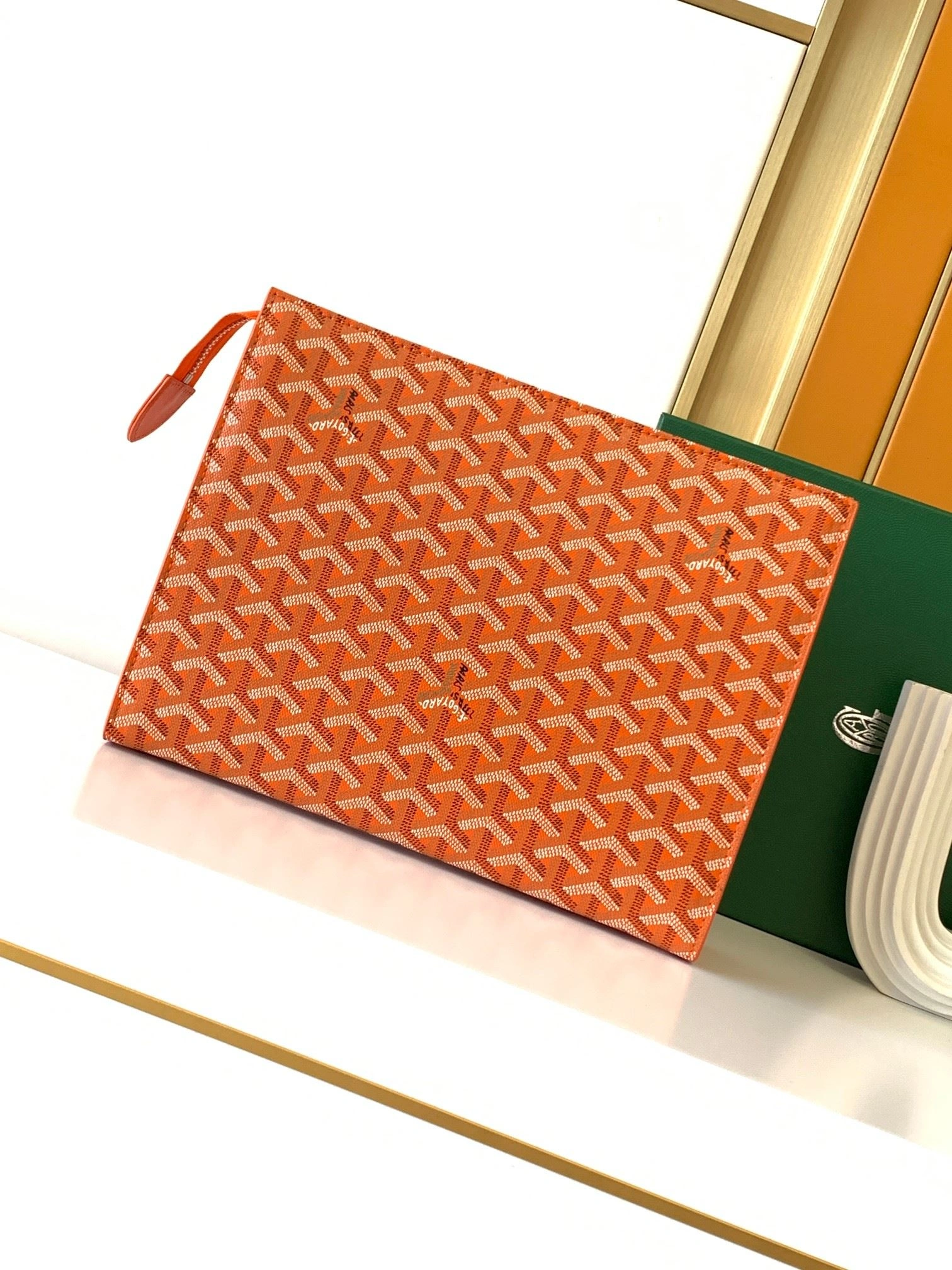 Brand-authenticated Mens Goyard Clutch Bags