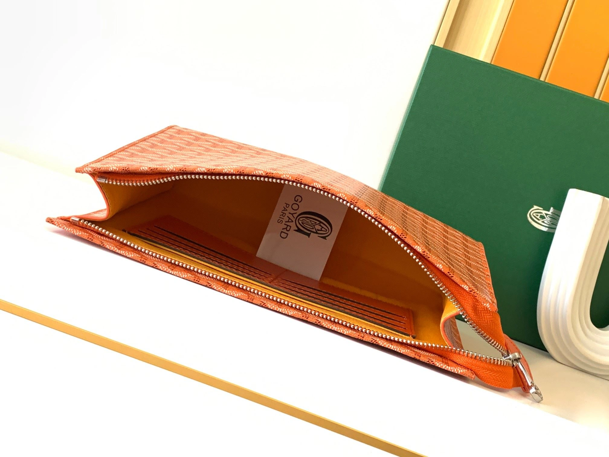 Brand-authenticated Mens Goyard Clutch Bags