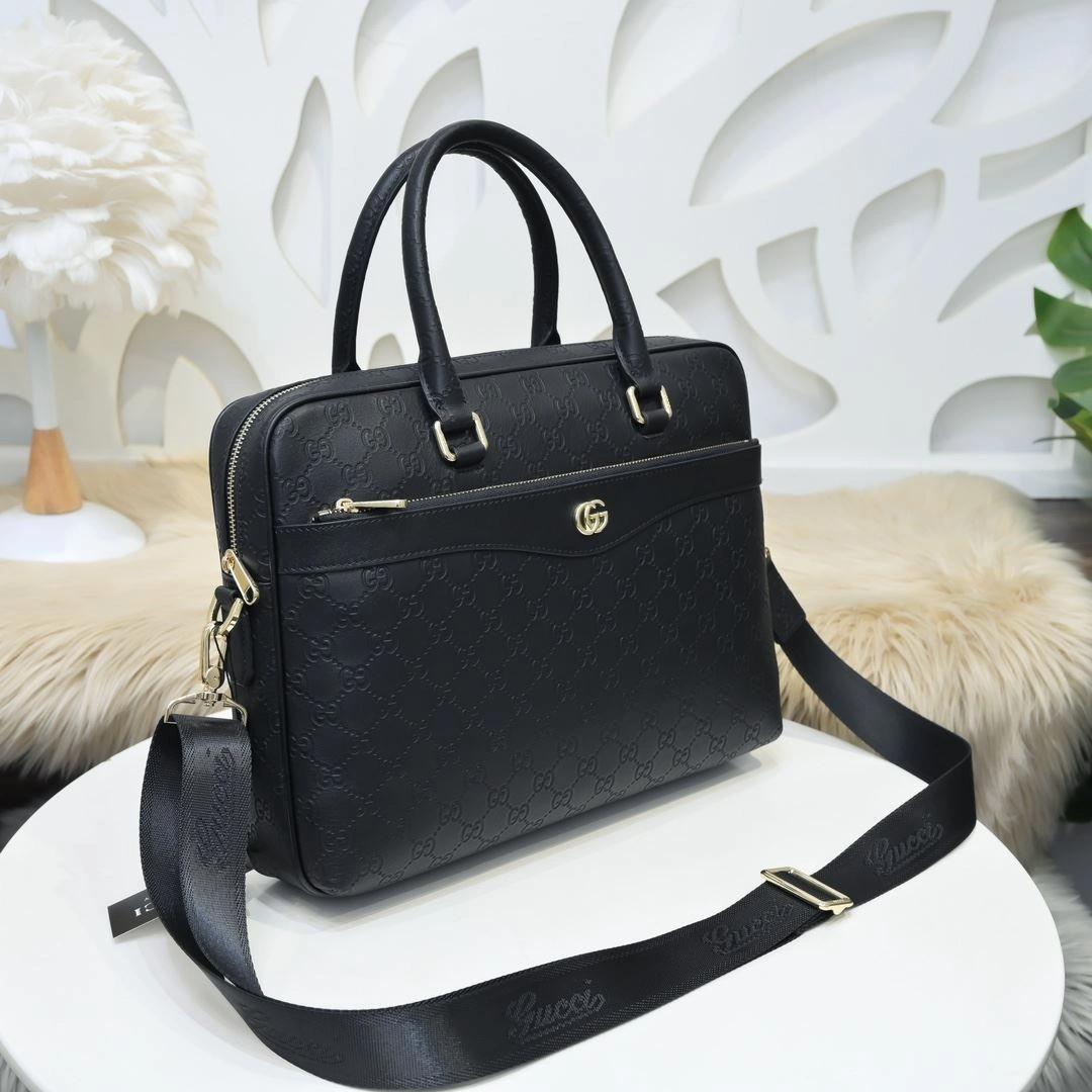 Brand-authenticated Mens Gucci Briefcases