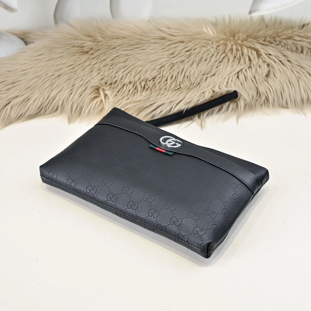 Brand-authenticated Mens Gucci Clutch Bags