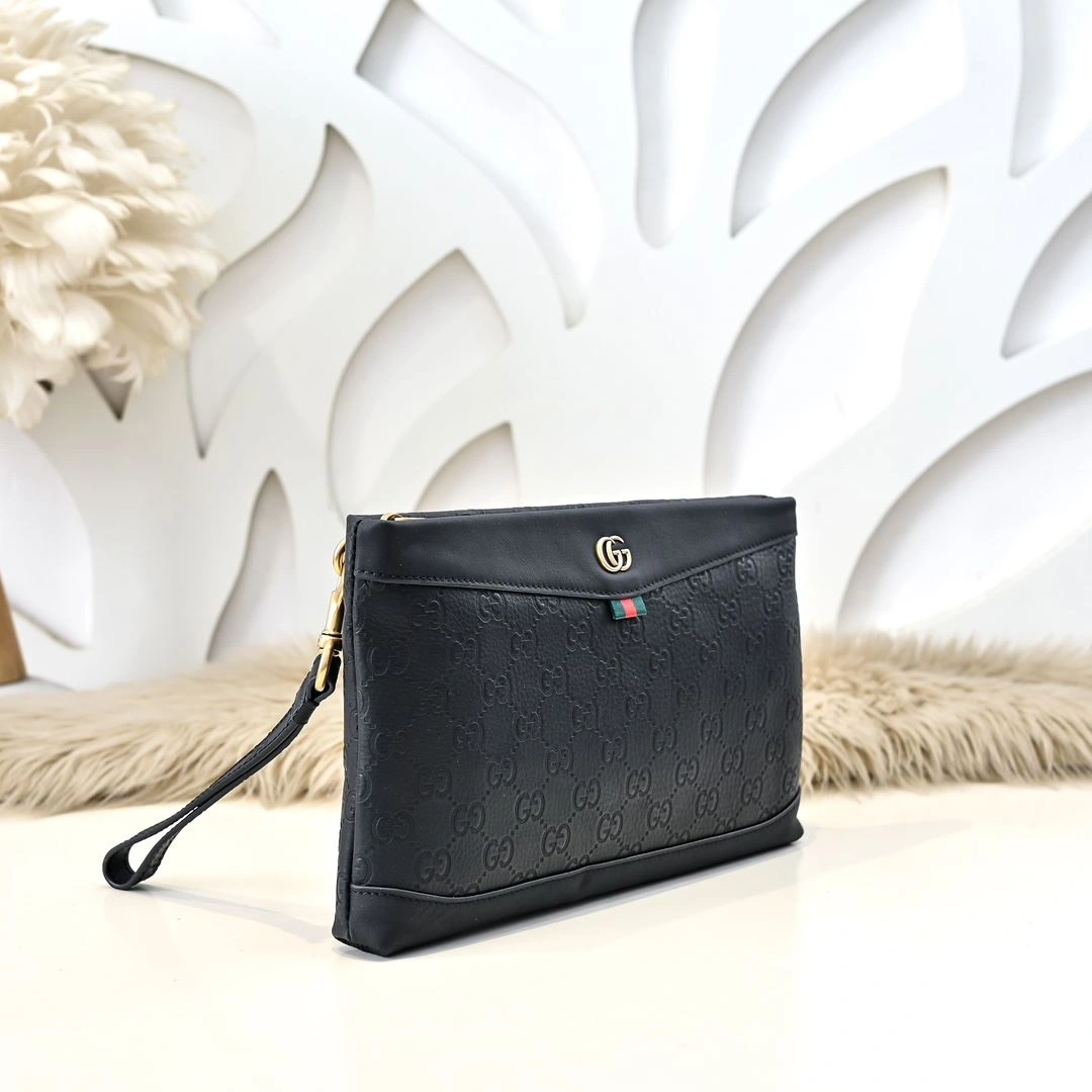 Brand-authenticated Mens Gucci Clutch Bags