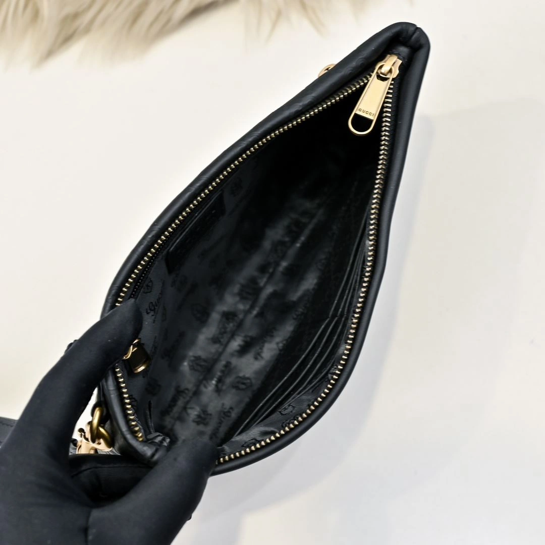 Brand-authenticated Mens Gucci Clutch Bags