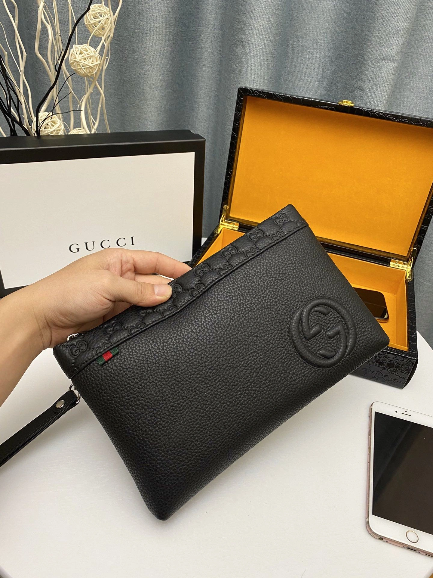 Mens Gucci Clutch Bags