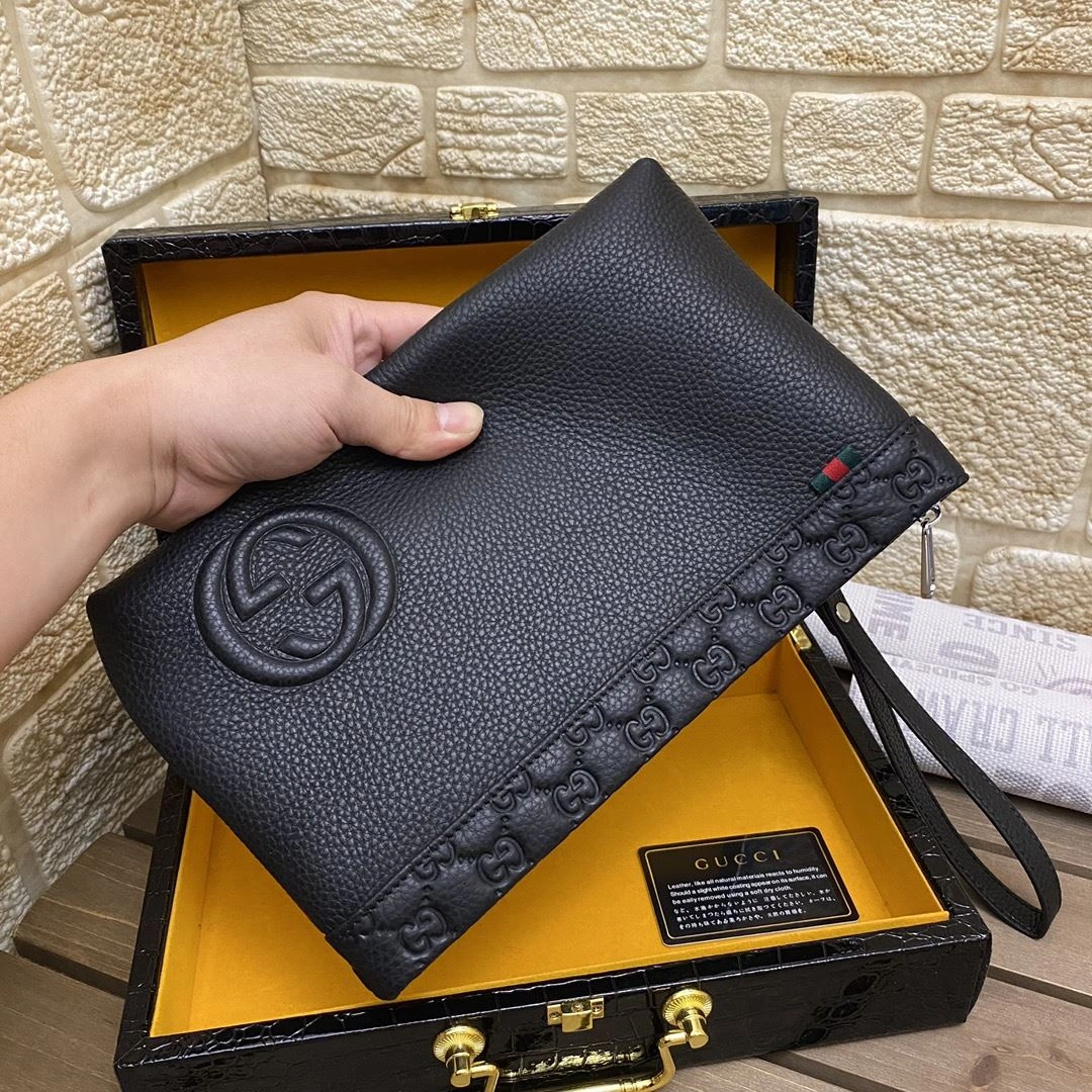 High fidelity Mens Gucci Clutch Bags