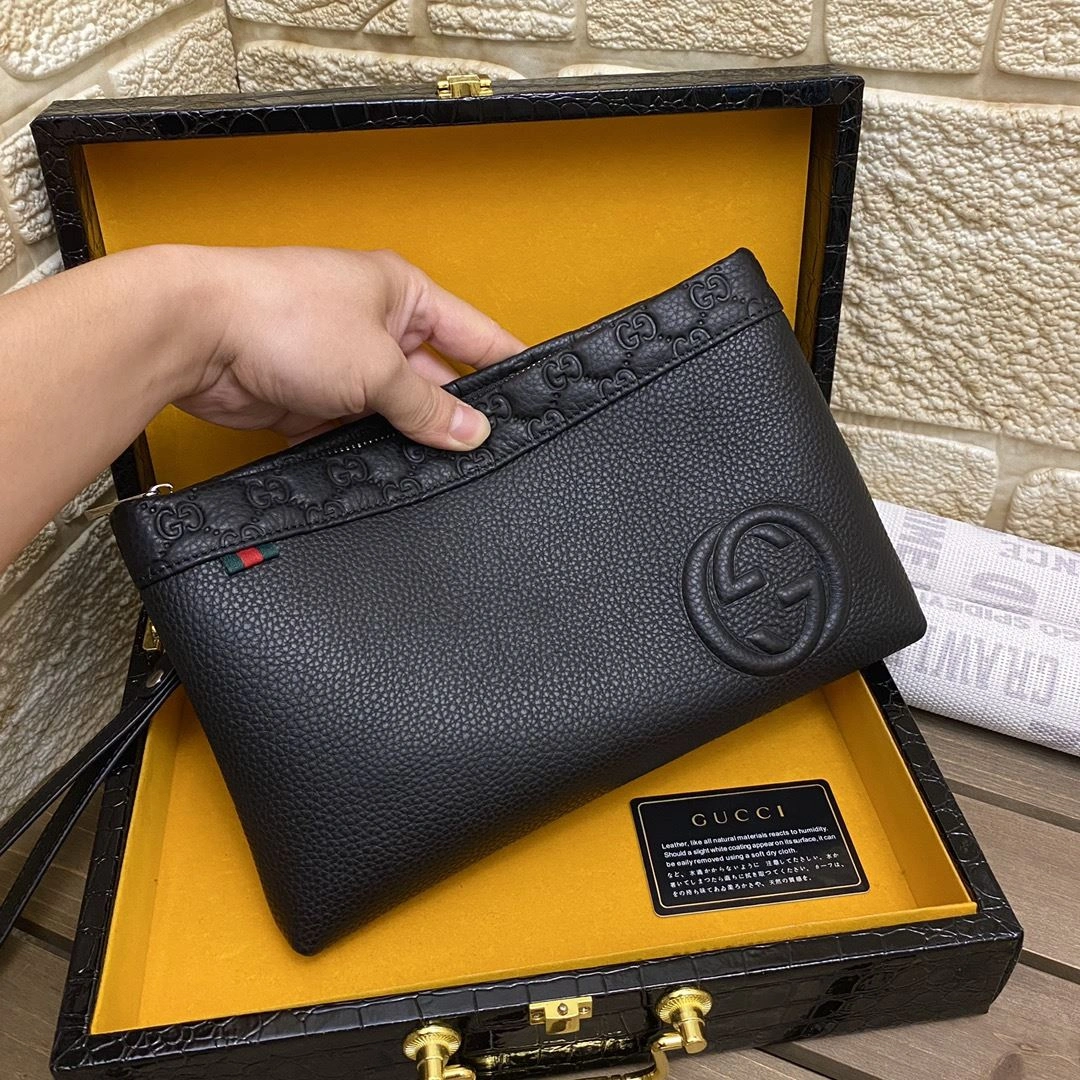High fidelity Mens Gucci Clutch Bags