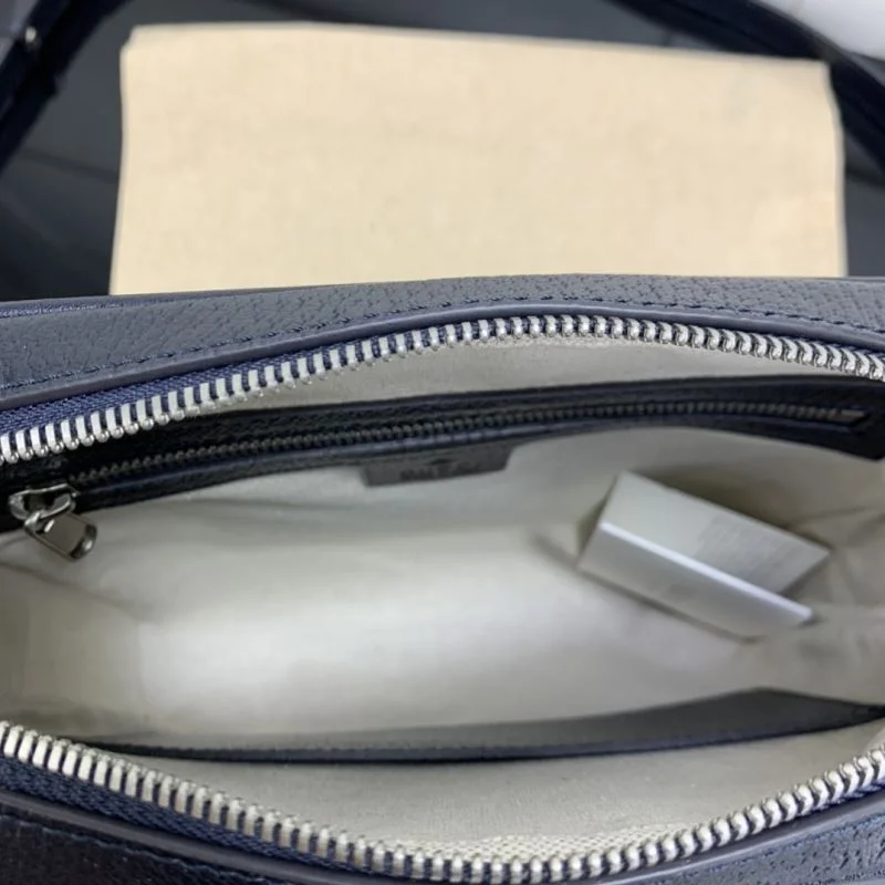 Brand-authenticated Mens Gucci Satchel Bags