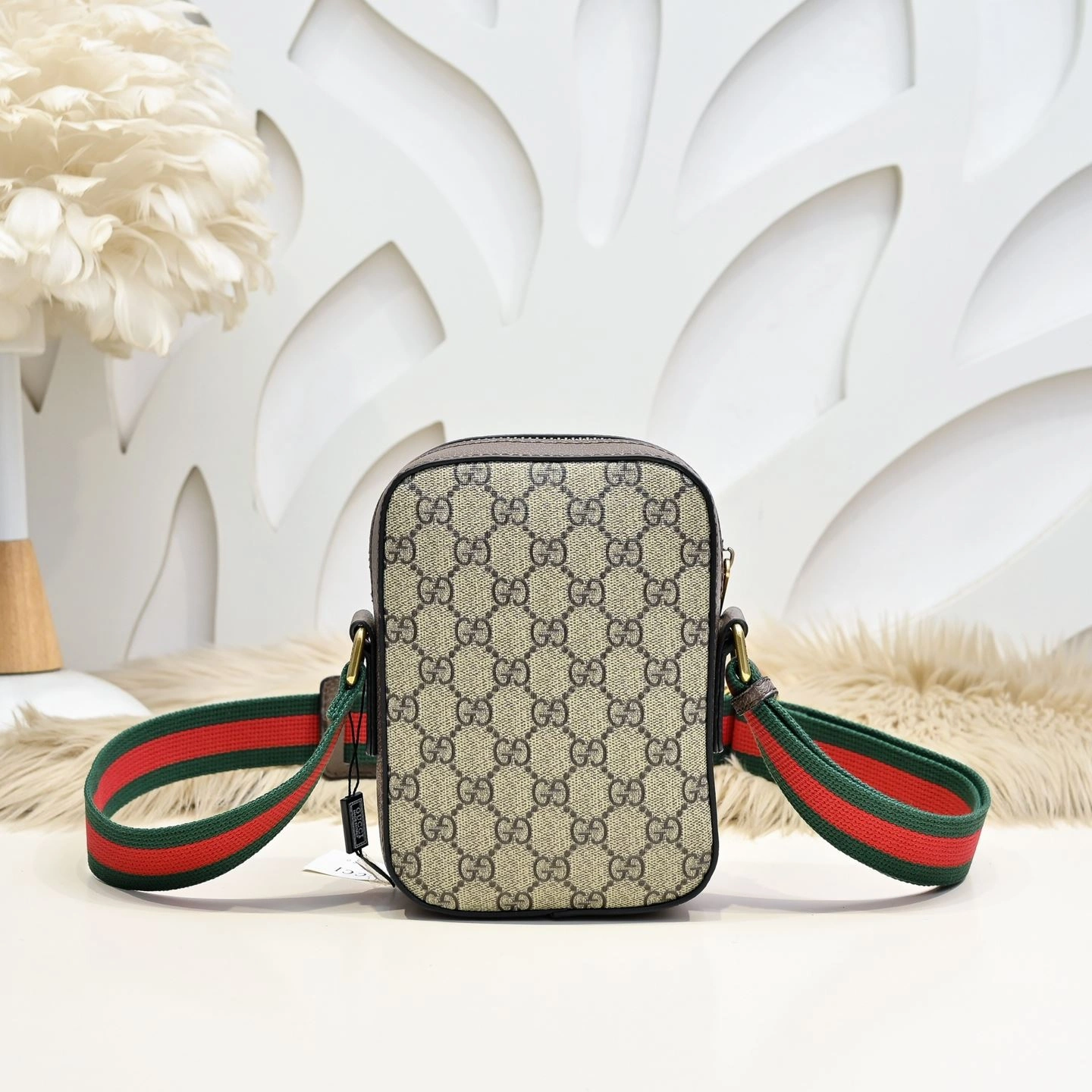Brand-authenticated Mens Gucci Satchel Bags