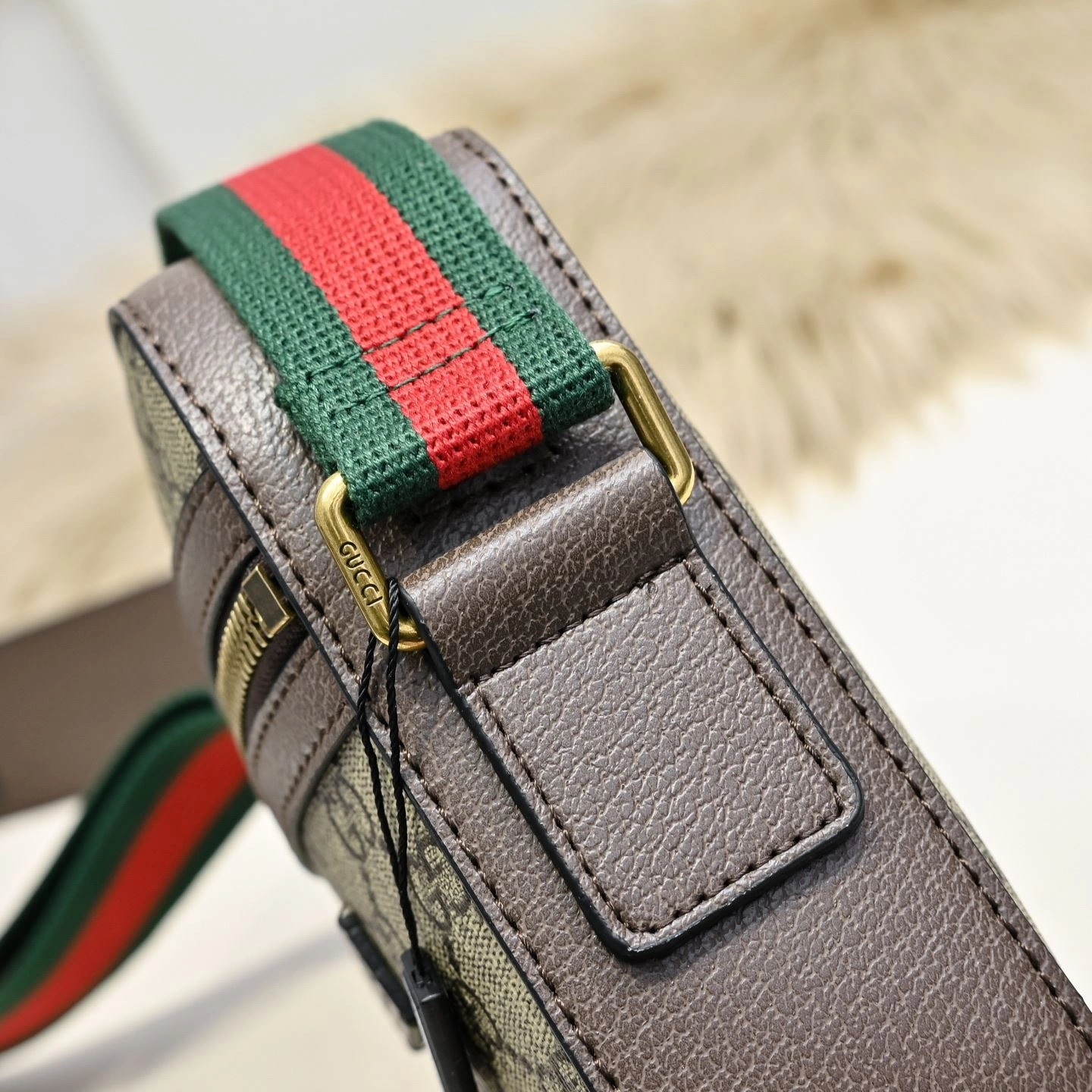 Brand-authenticated Mens Gucci Satchel Bags