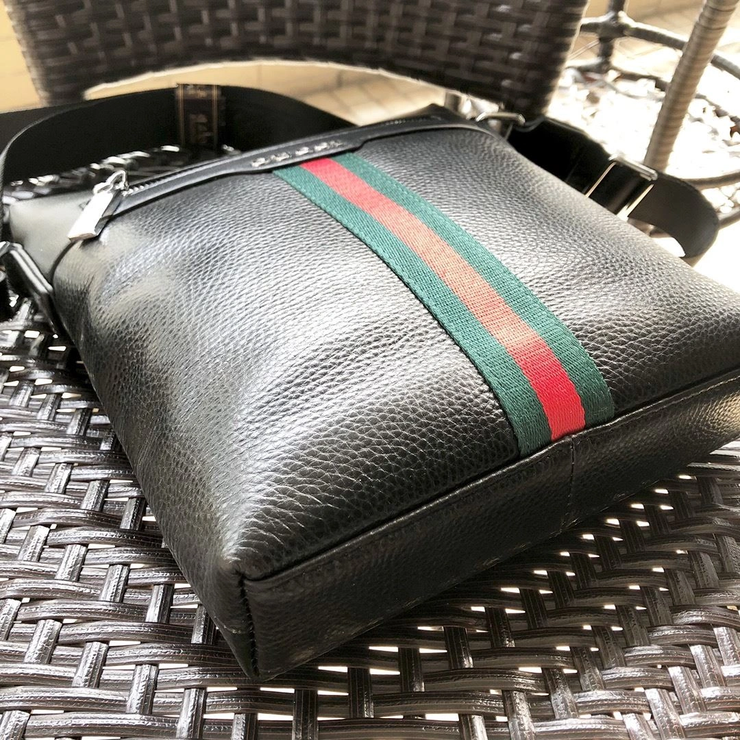Brand-authenticated Mens Gucci Satchel Bags