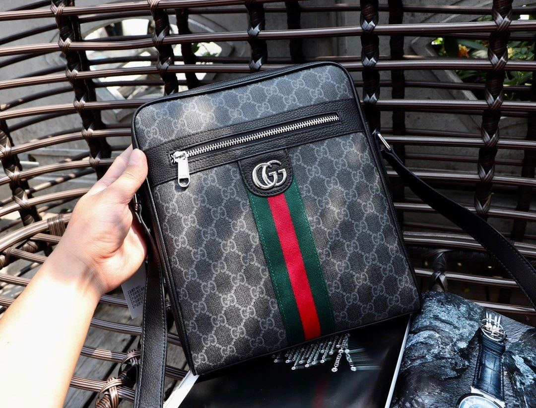 1:1 copy Mens Gucci Satchel Bags