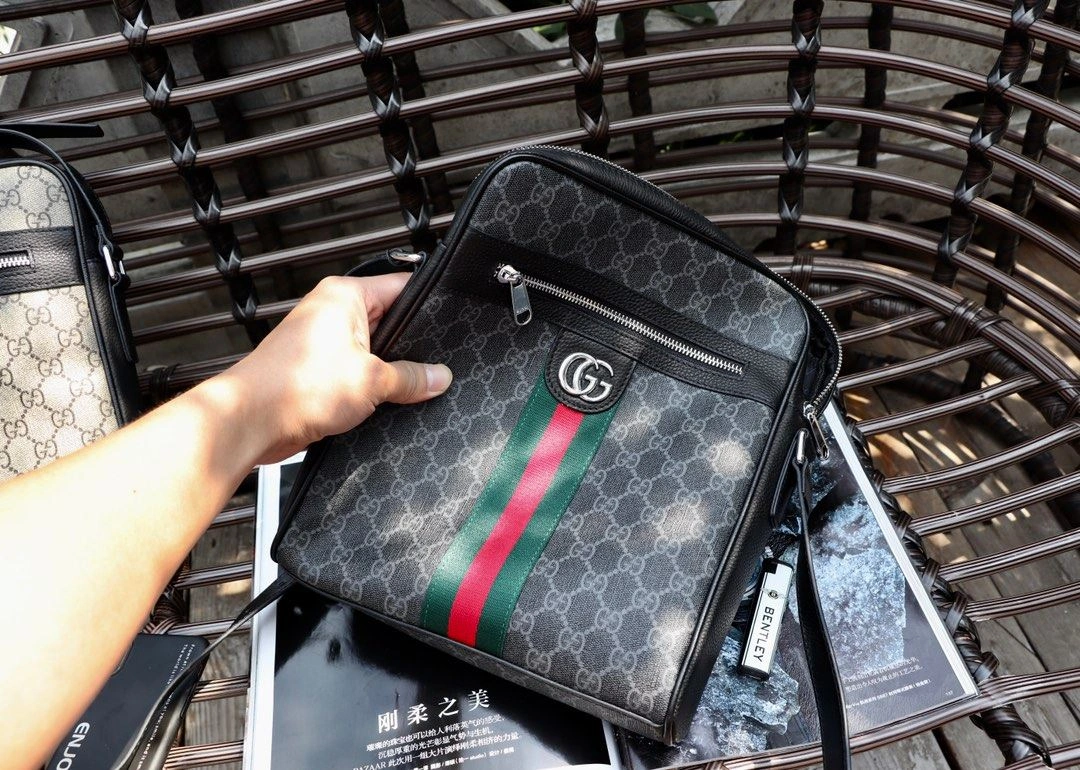 1:1 copy Mens Gucci Satchel Bags