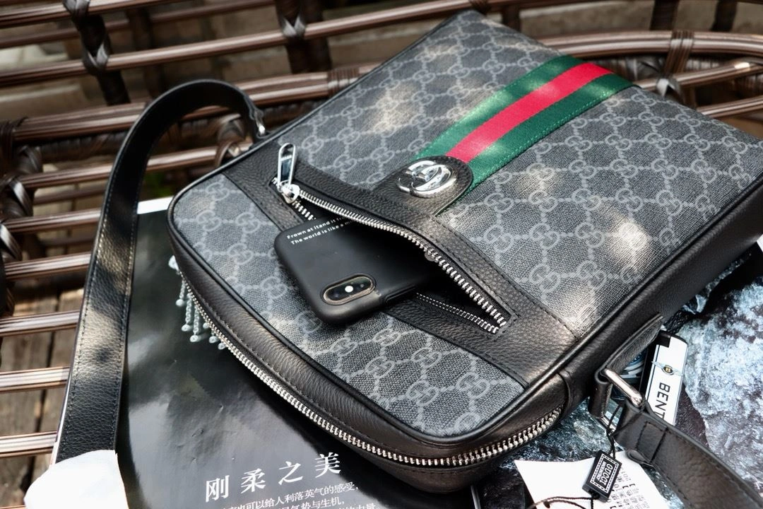 1:1 copy Mens Gucci Satchel Bags
