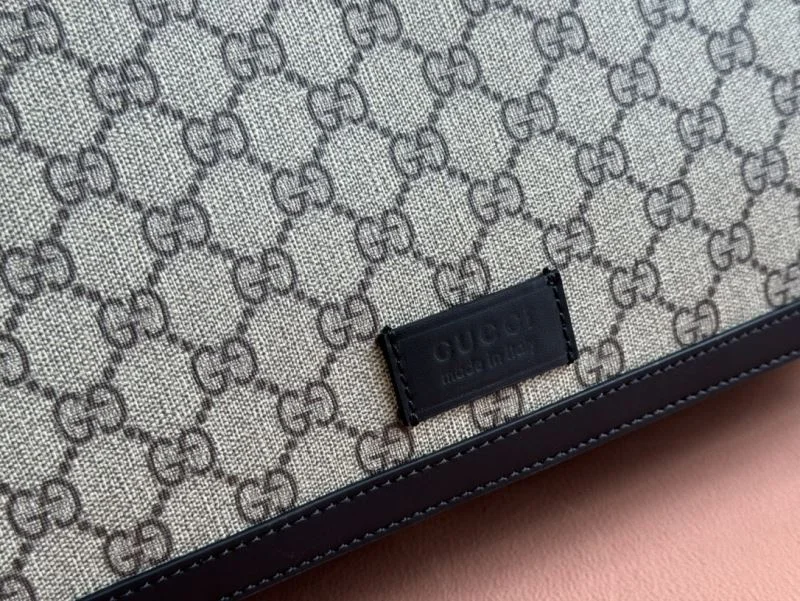 Brand-authenticated Mens Gucci Satchel Bags