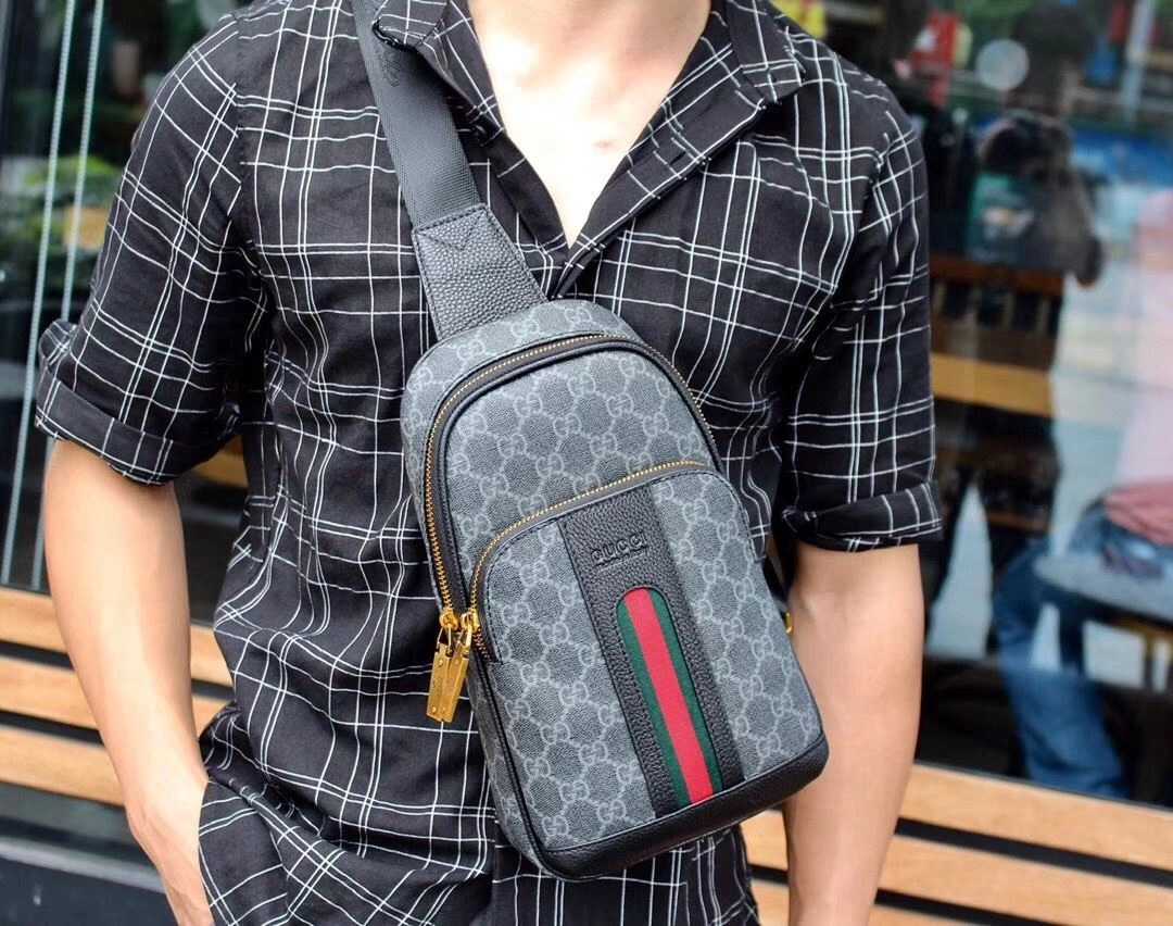 Exact replica Mens Gucci Waist Chest Packs
