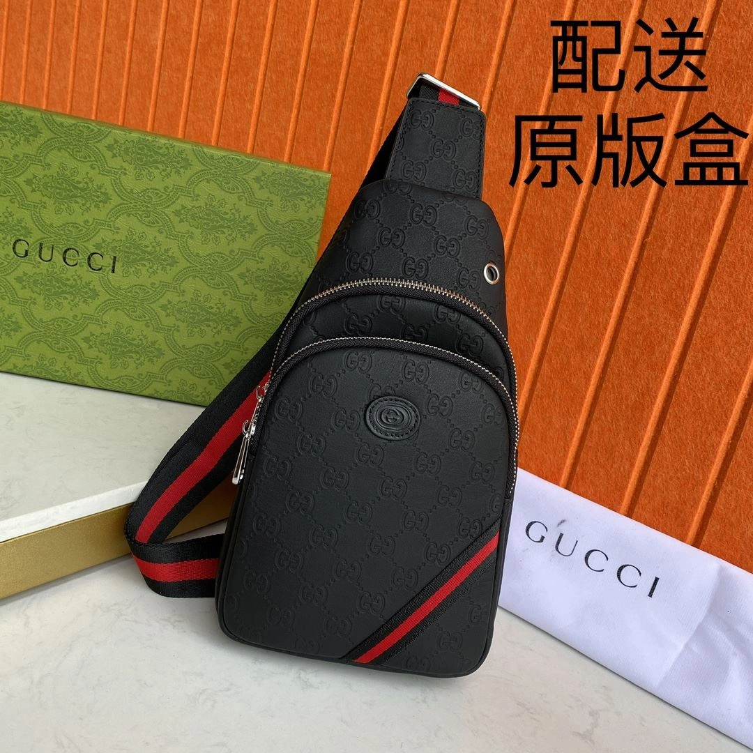 Mirror quality Mens Gucci Waist Chest Packs