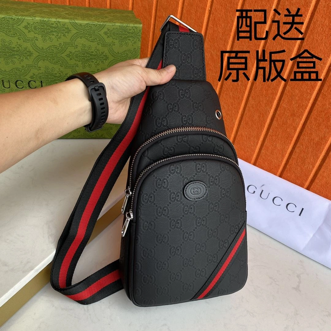 Mirror quality Mens Gucci Waist Chest Packs