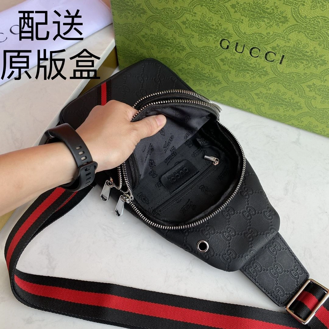 Mirror quality Mens Gucci Waist Chest Packs