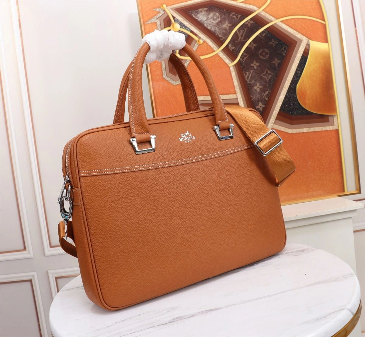 1:1 copy Mens Hermes Briefcases