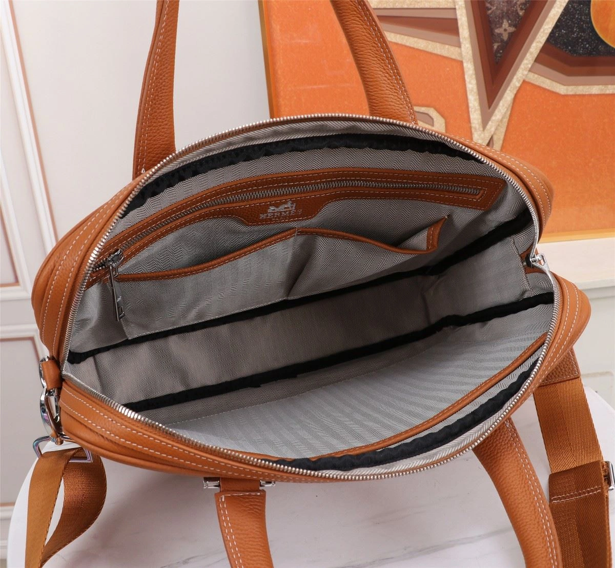 1:1 copy Mens Hermes Briefcases