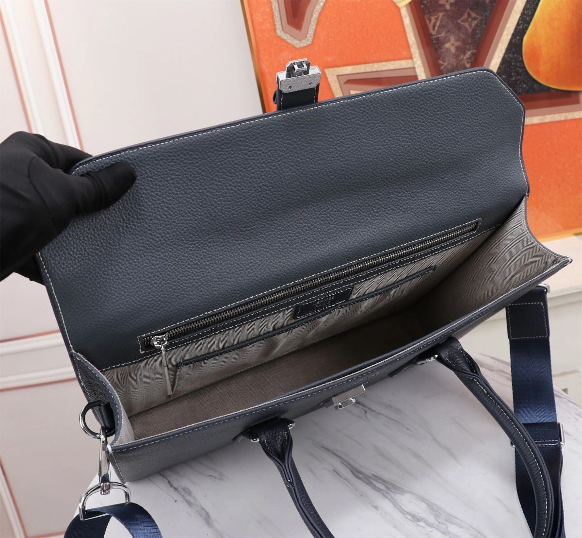 High accuracy Mens Hermes Briefcases