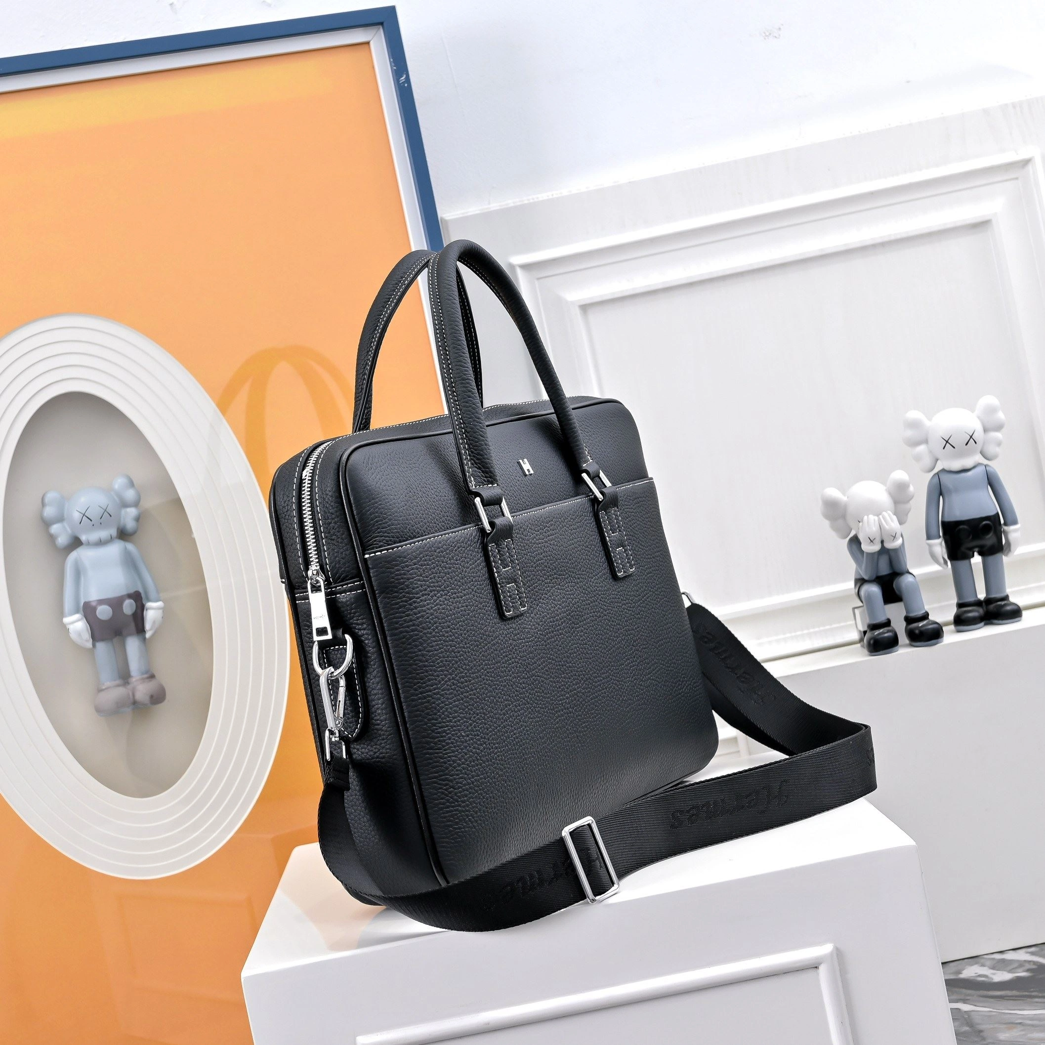 Exact replica Mens Hermes Briefcases