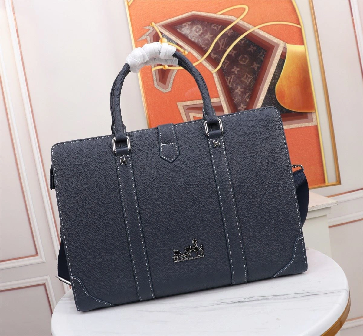 1:1 copy Mens Hermes Briefcases