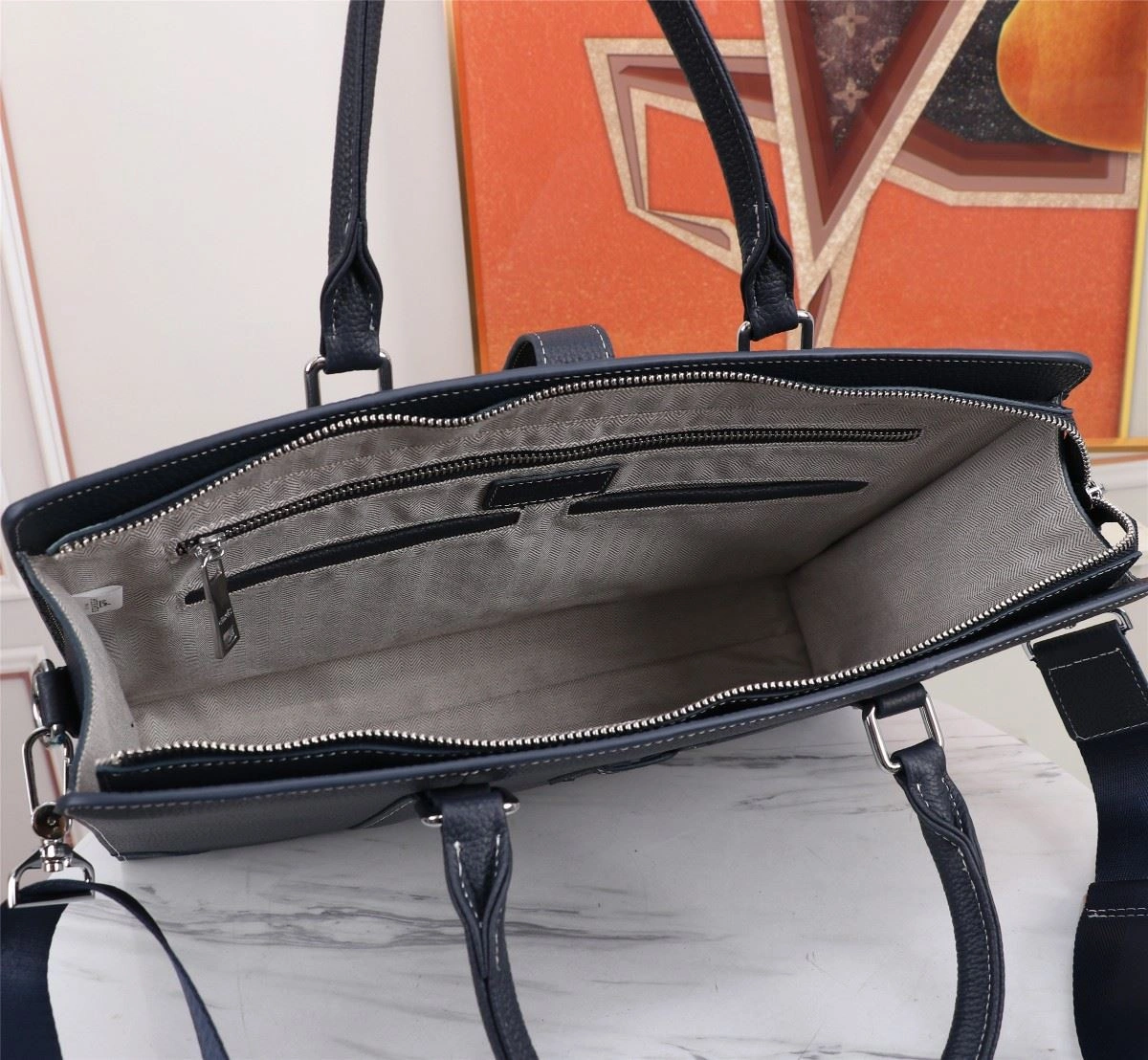 1:1 copy Mens Hermes Briefcases