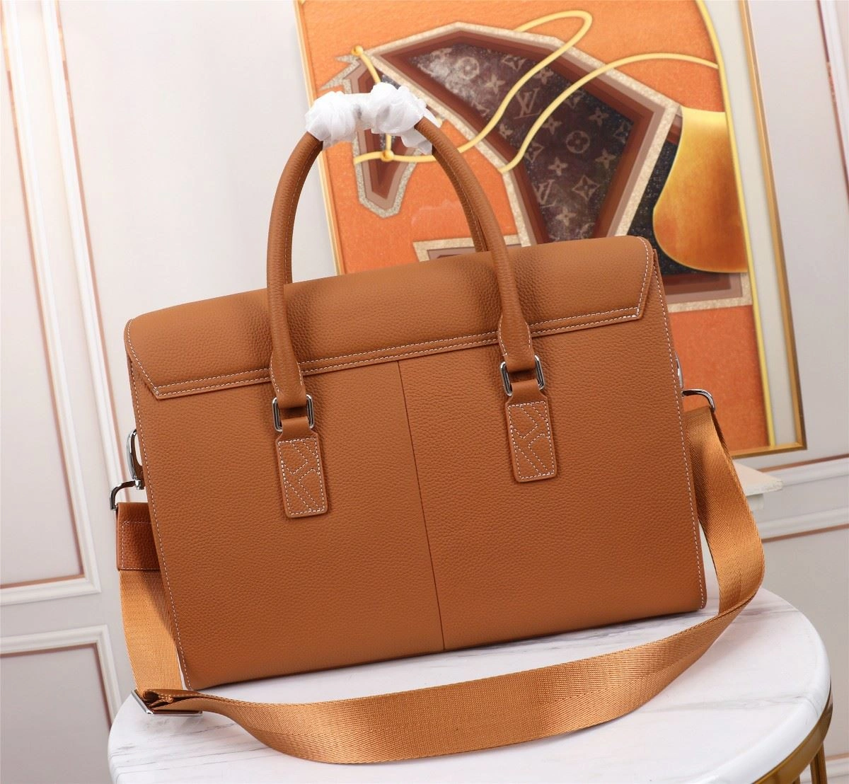 Exact replica Mens Hermes Briefcases