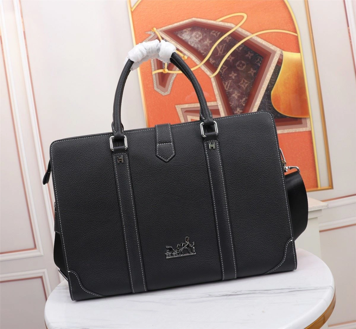1:1 copy Mens Hermes Briefcases