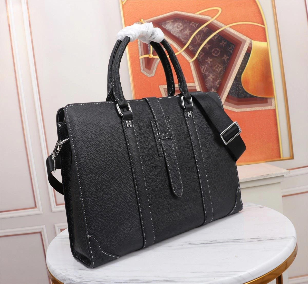 1:1 copy Mens Hermes Briefcases