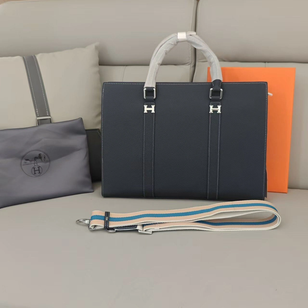 Genuine Mens Hermes Briefcases