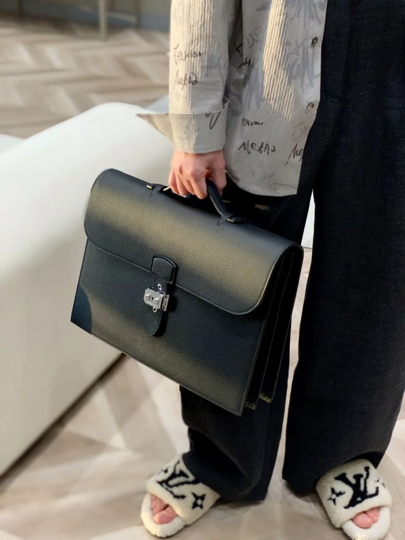 Precise copy Mens Hermes Briefcases