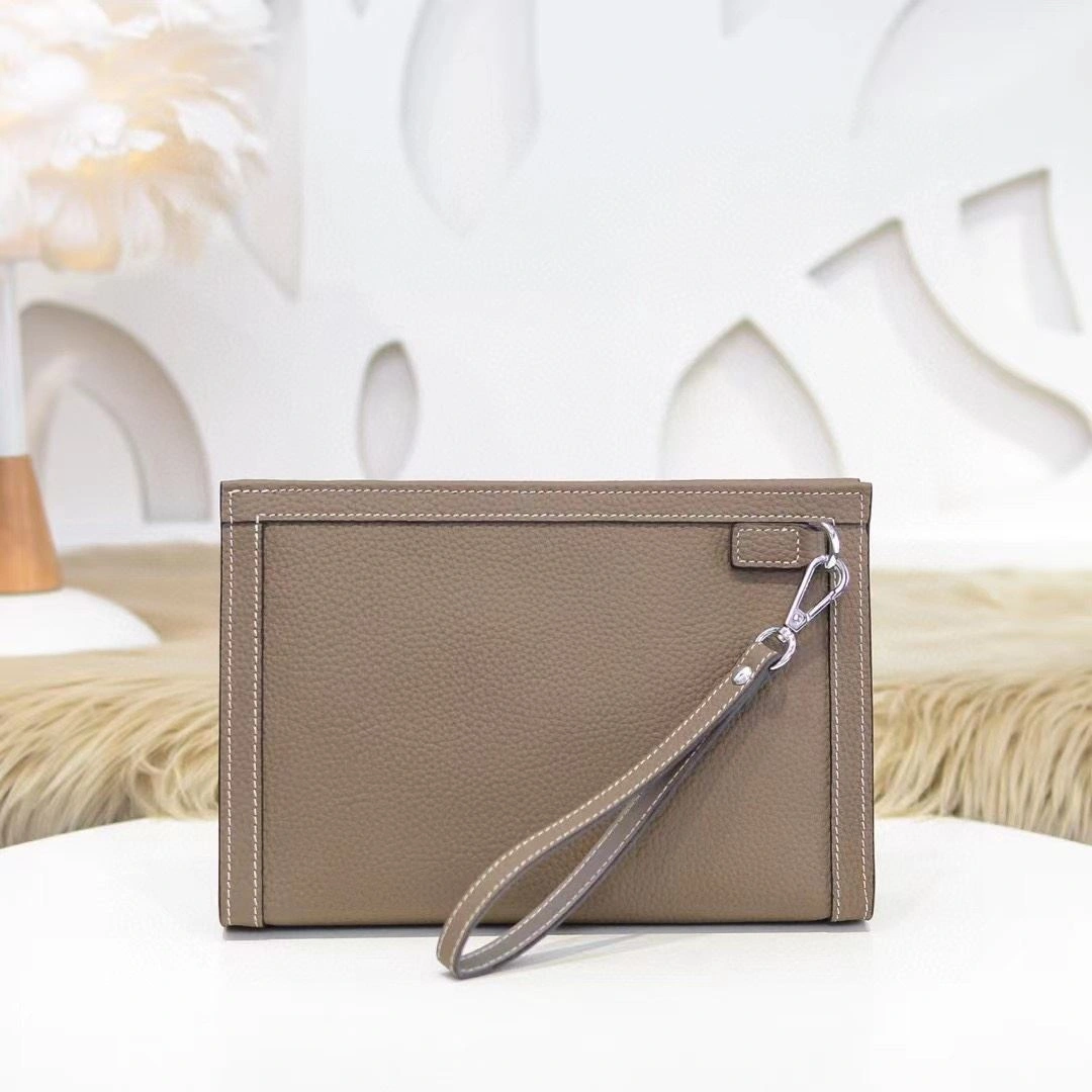 Brand-authenticated Mens Hermes Clutch Bags