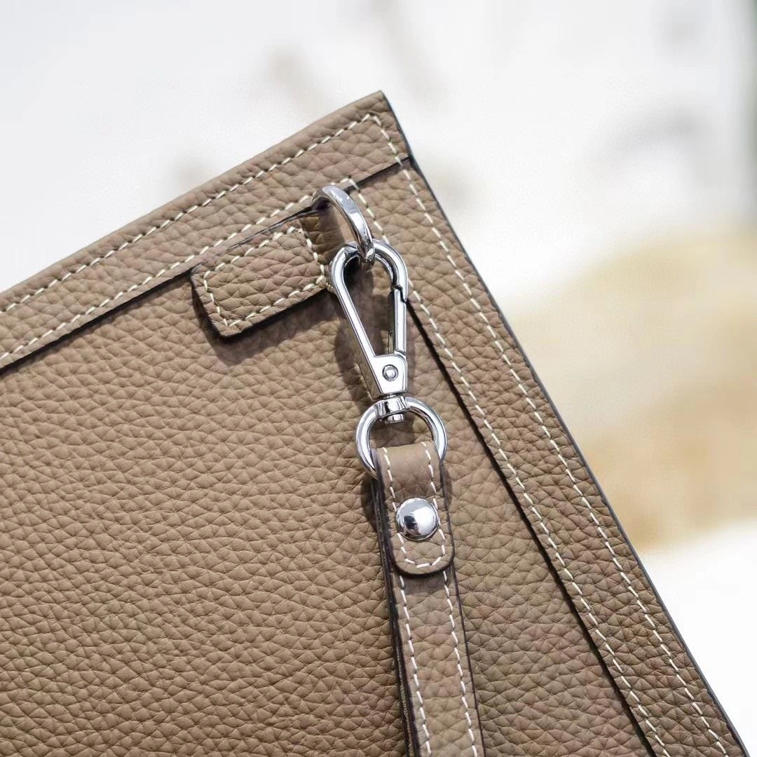 Brand-authenticated Mens Hermes Clutch Bags
