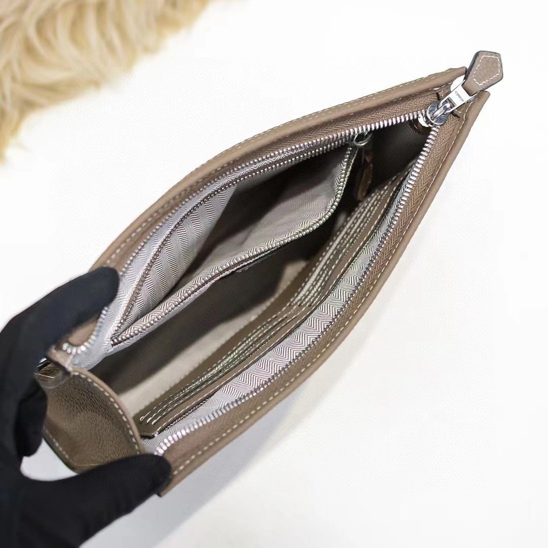 Brand-authenticated Mens Hermes Clutch Bags