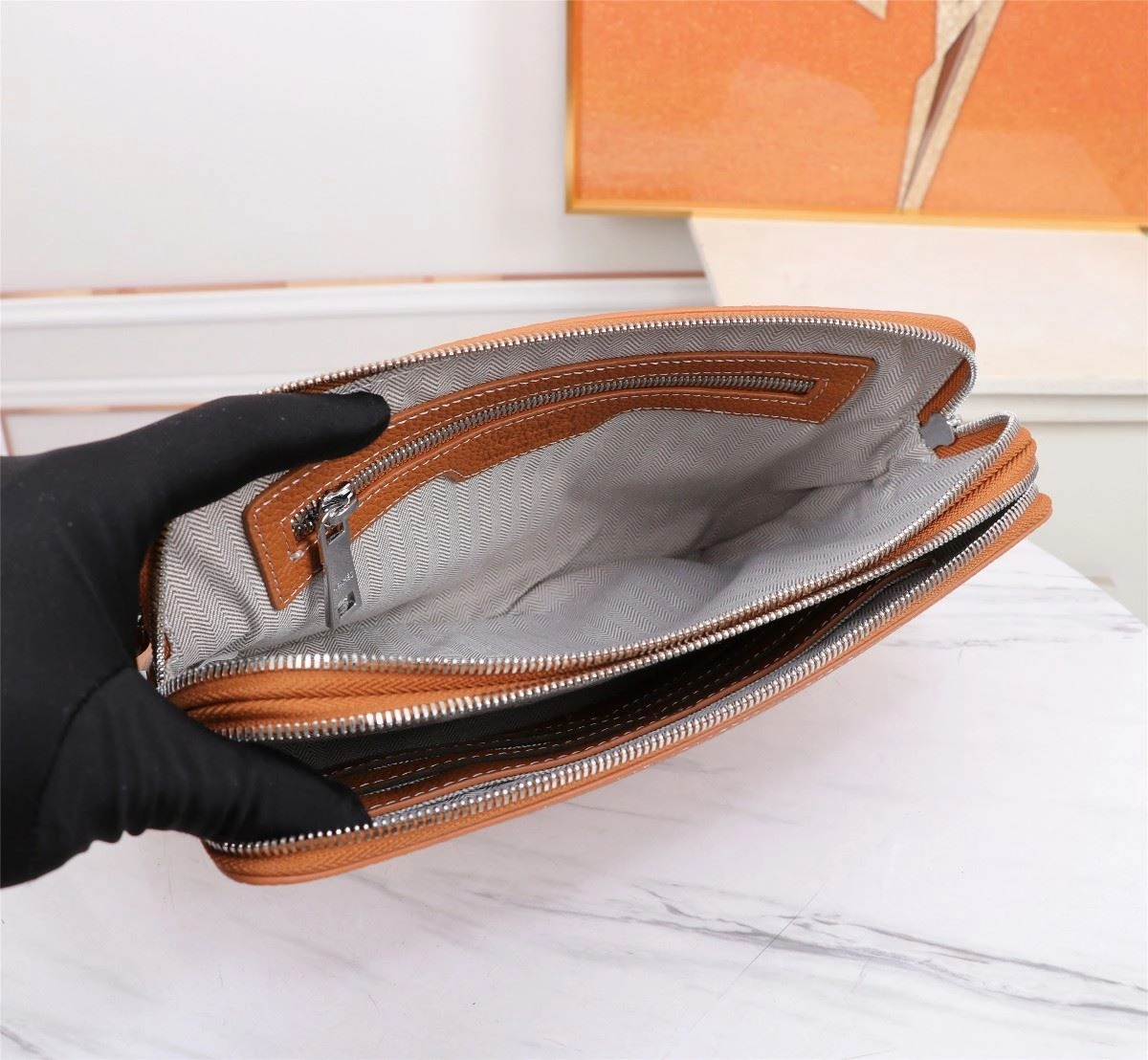 Original Mens Hermes Clutch Bags