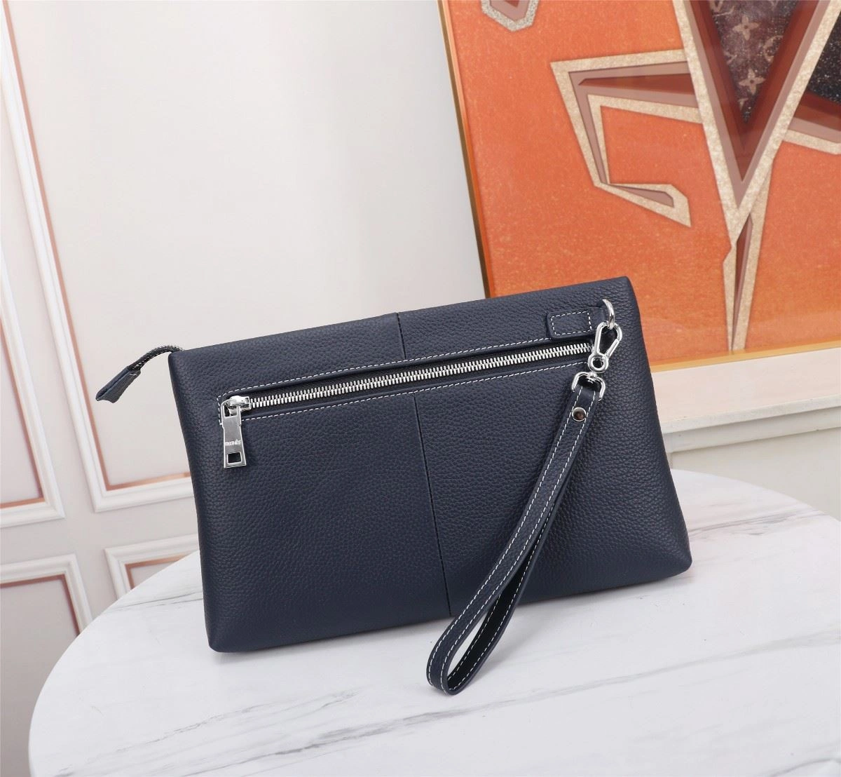 Brand-authenticated Mens Hermes Clutch Bags