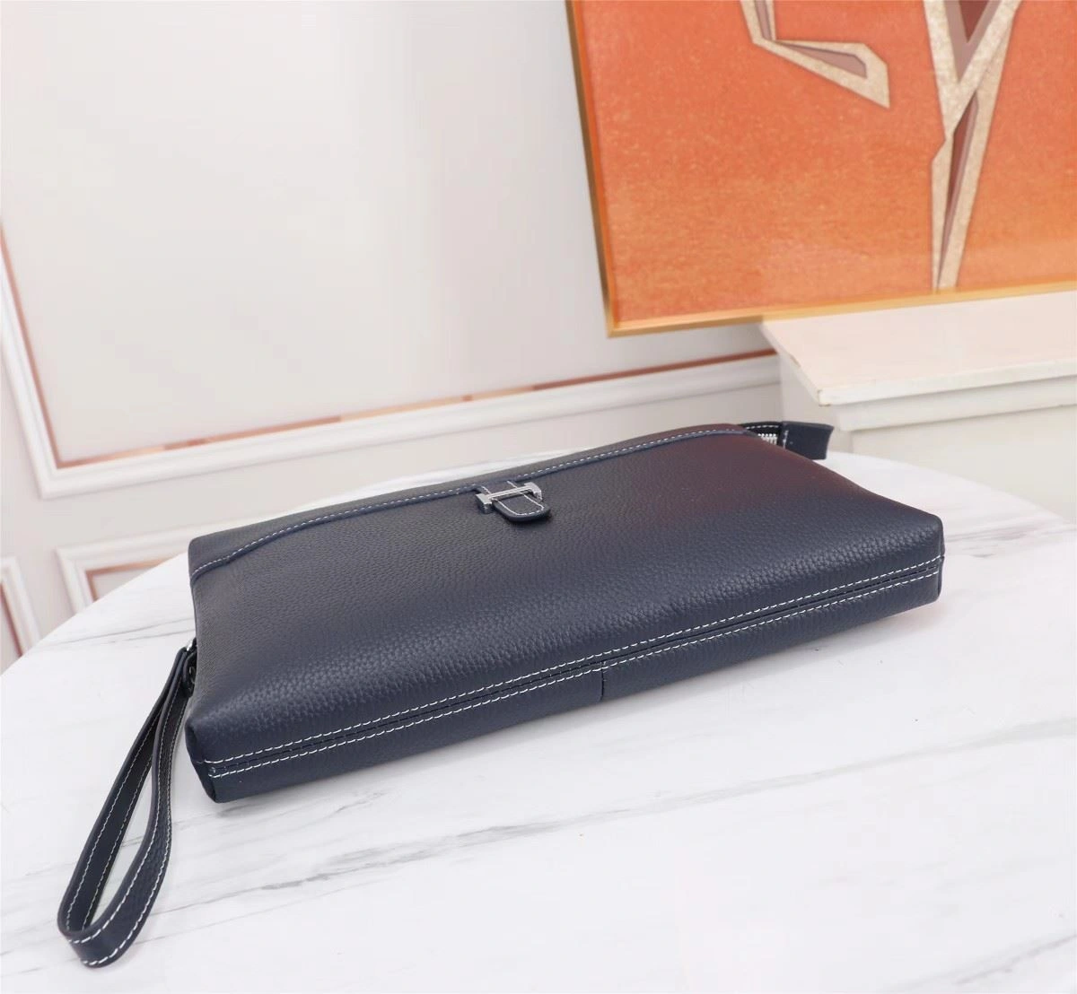 Brand-authenticated Mens Hermes Clutch Bags