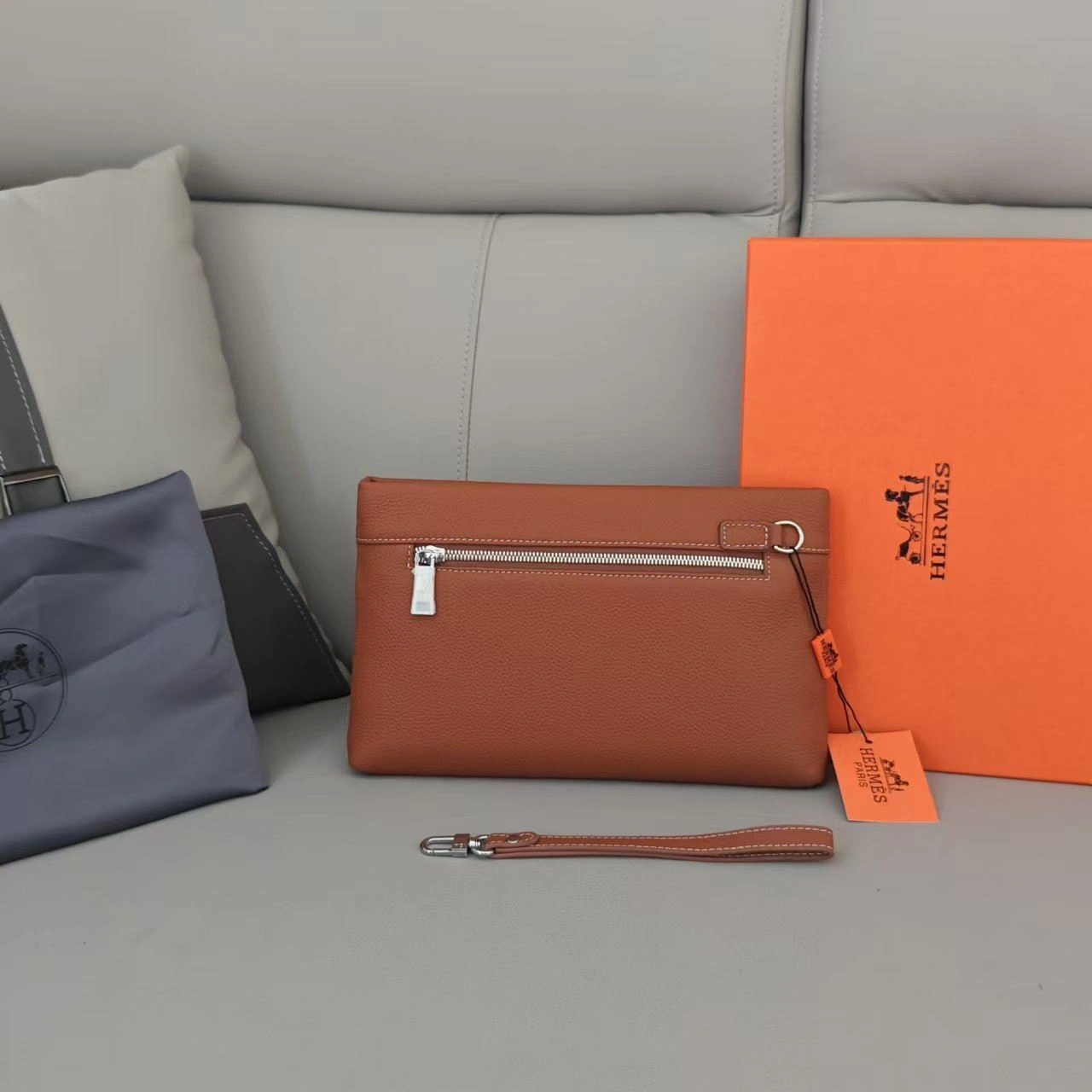 Precise copy Mens Hermes Clutch Bags