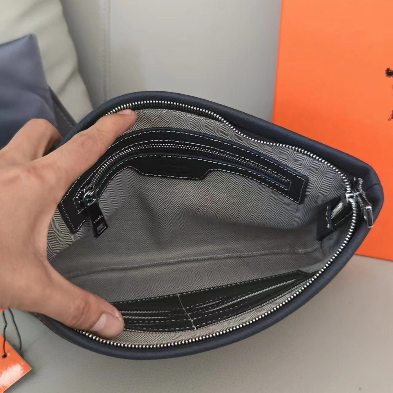 Indistinguishable Mens Hermes Clutch Bags