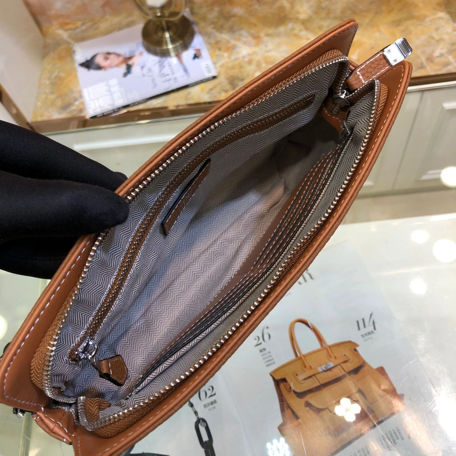 Genuine Mens Hermes Clutch Bags